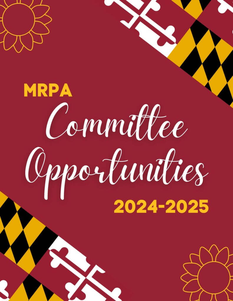 MRPA Volunteer Opportunities - MARYLAND RECREATION AND PARKS ASSOCIATION